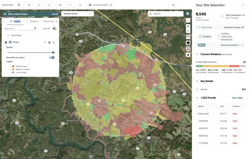 Environmental Risk & Renewable Site Assessment Platform | Transect