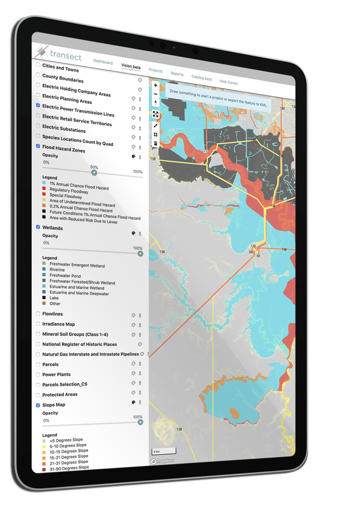 Waters & Wetlands Inventory Map: Environmental Due Diligence Tool ...