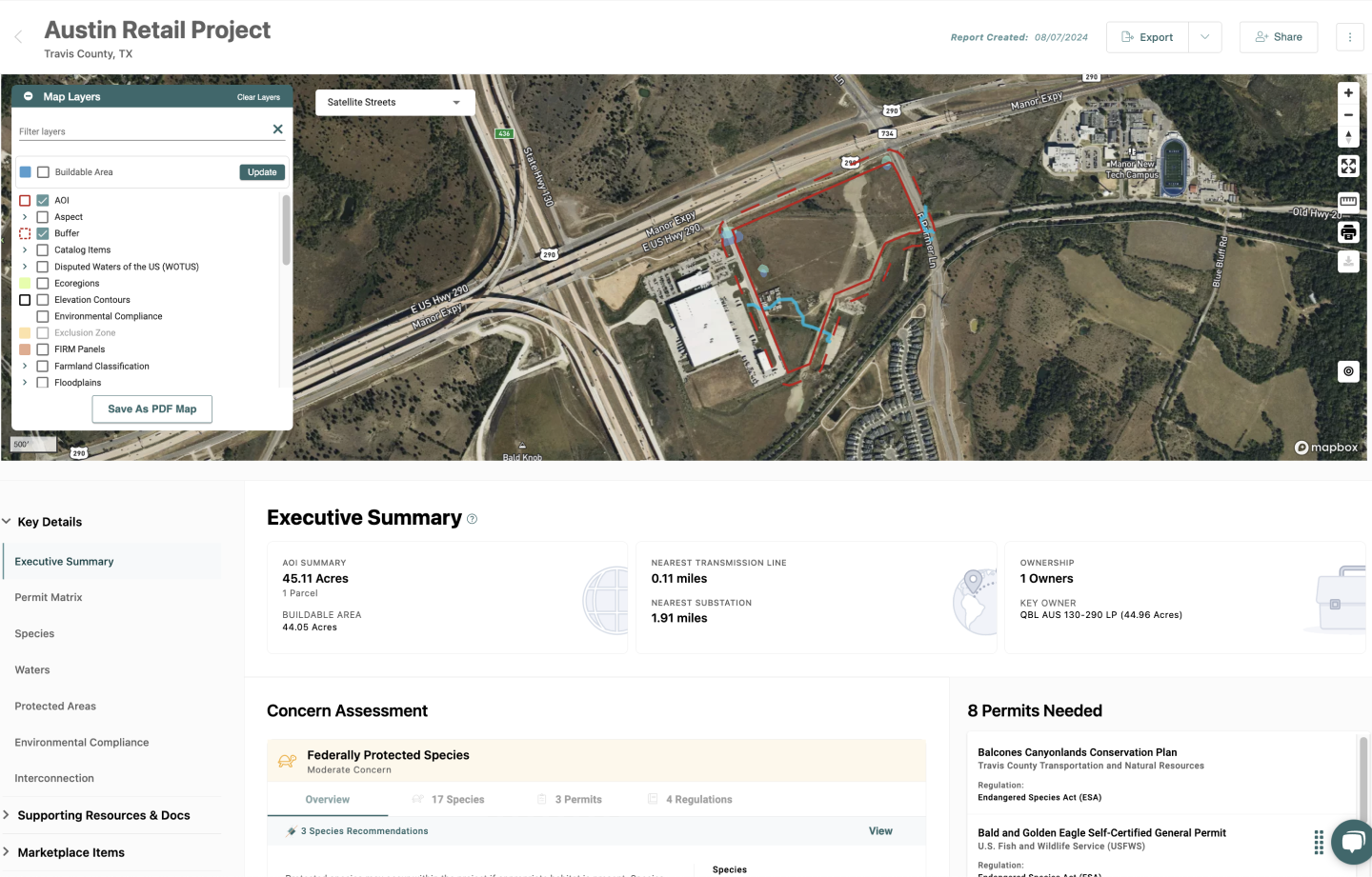 Real Estate Development Due Diligence Software | Transect