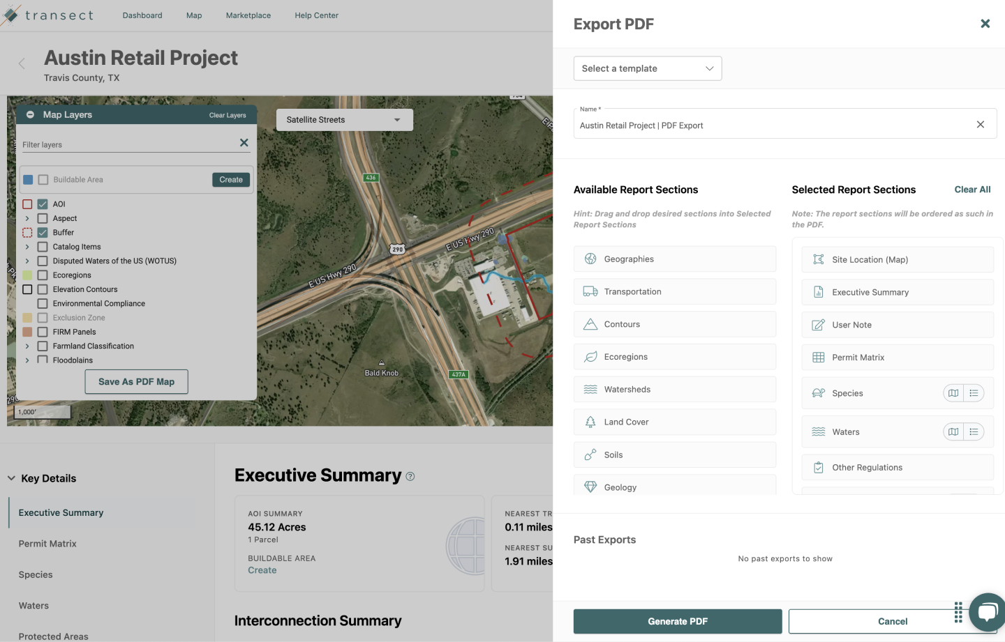 Real Estate Development Due Diligence Software | Transect