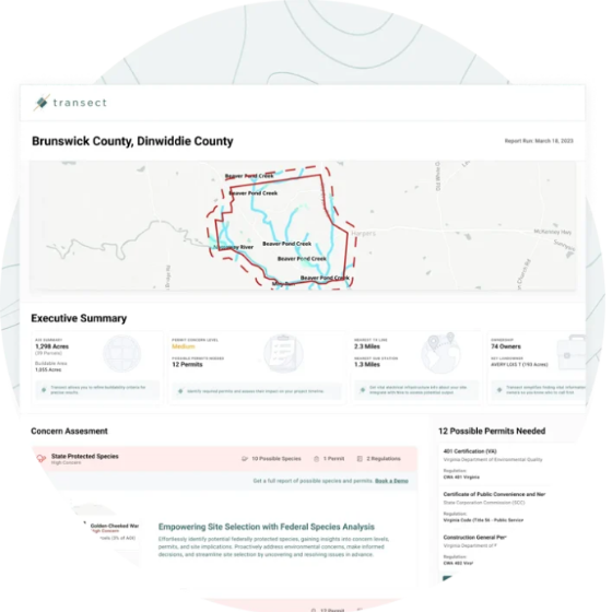 1 - Click Mini Report | Transect